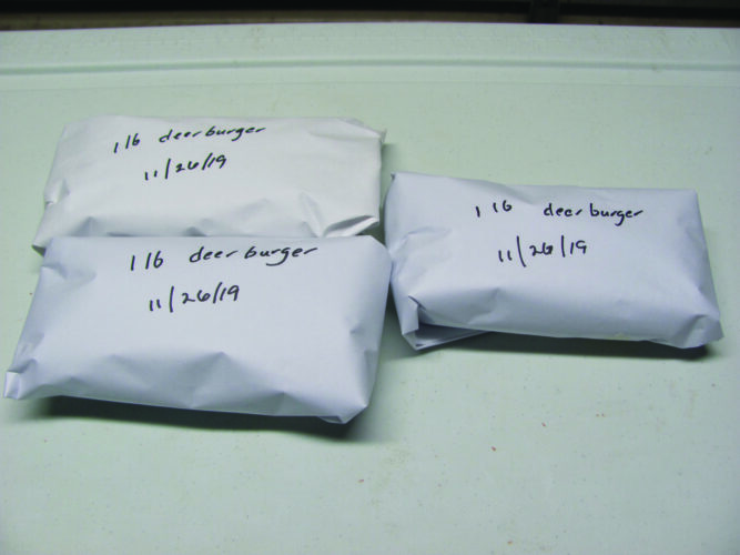 Deer Meat Processing - Grit